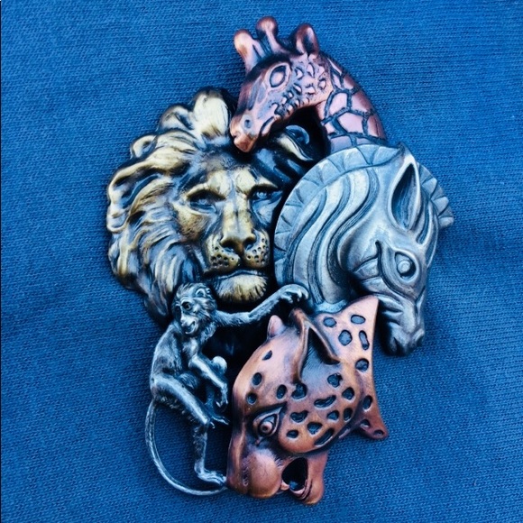 Jewelry | Jungle Animal Pin Brooch | Poshmark